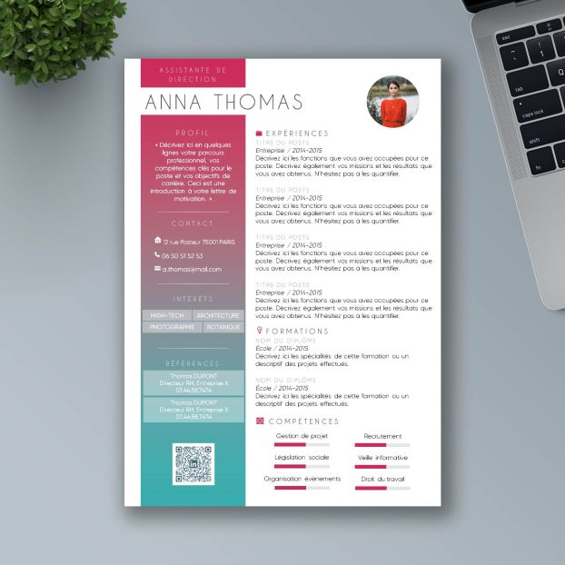 CV Original à Télécharger | Modèle CV Word - Mon Beau CV